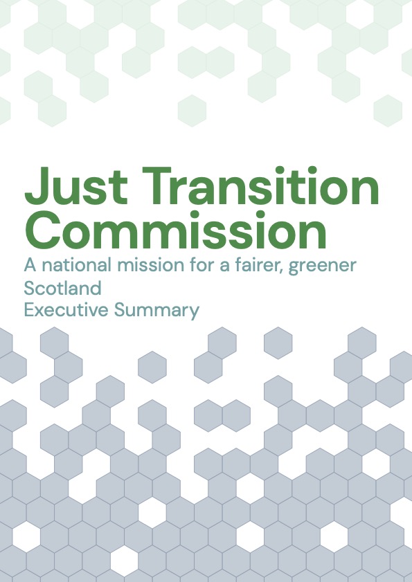Final report executive summary from the 1st Just Transition Commission ...