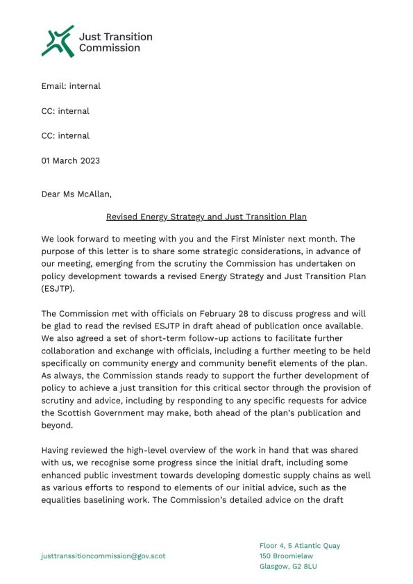 Just Transition Commission